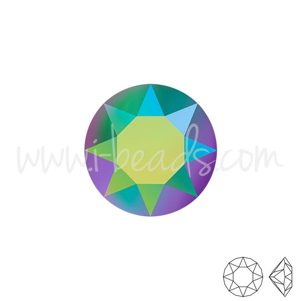 Swarovski 1088 xirius chaton crystal scarabaeus green 6mm-SS29